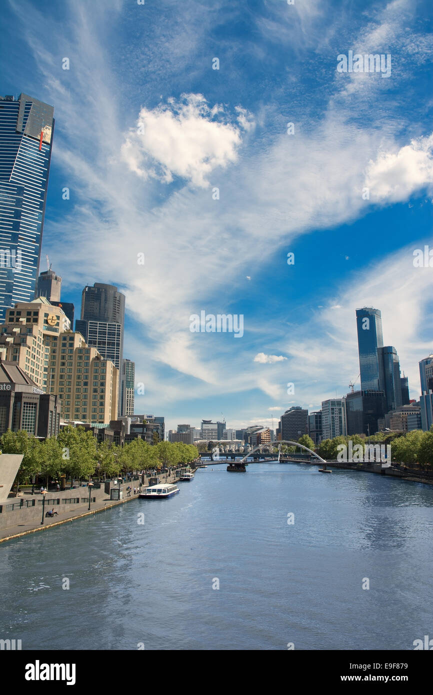 Melbourne Southbank Promenade High Resolution Stock Photography and ...
