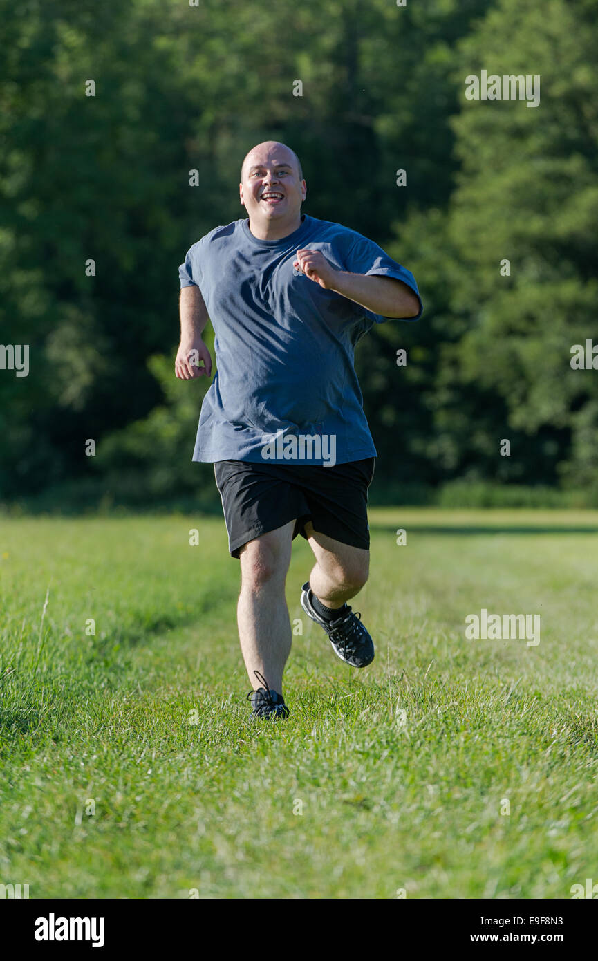 Very overweight man hi-res stock photography and images - Alamy