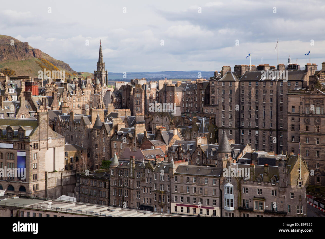 Edinburgh Skylines building Stock Photo - Alamy