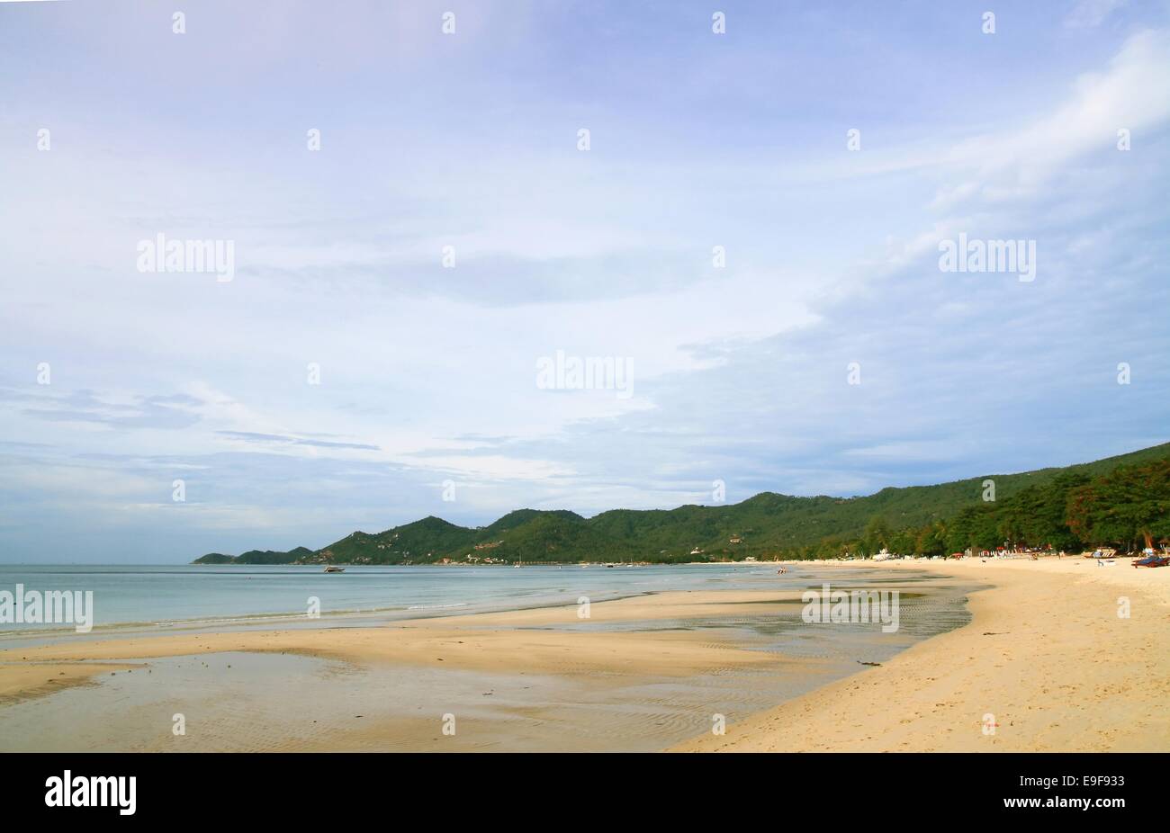 Samui Beach in Summer with Clear Sky Stock Photo - Alamy