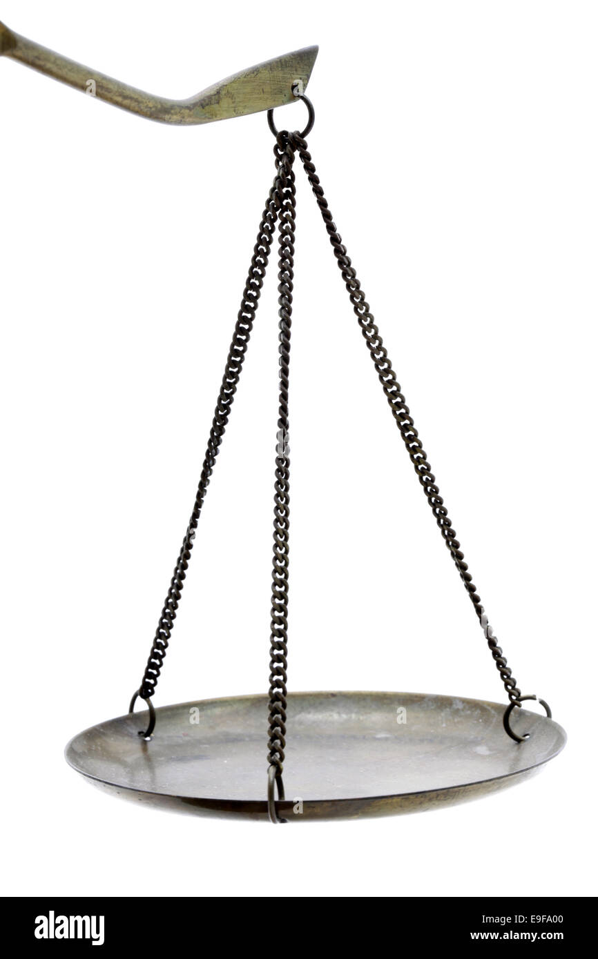 Empty scales cut out hi-res stock photography and images - Alamy