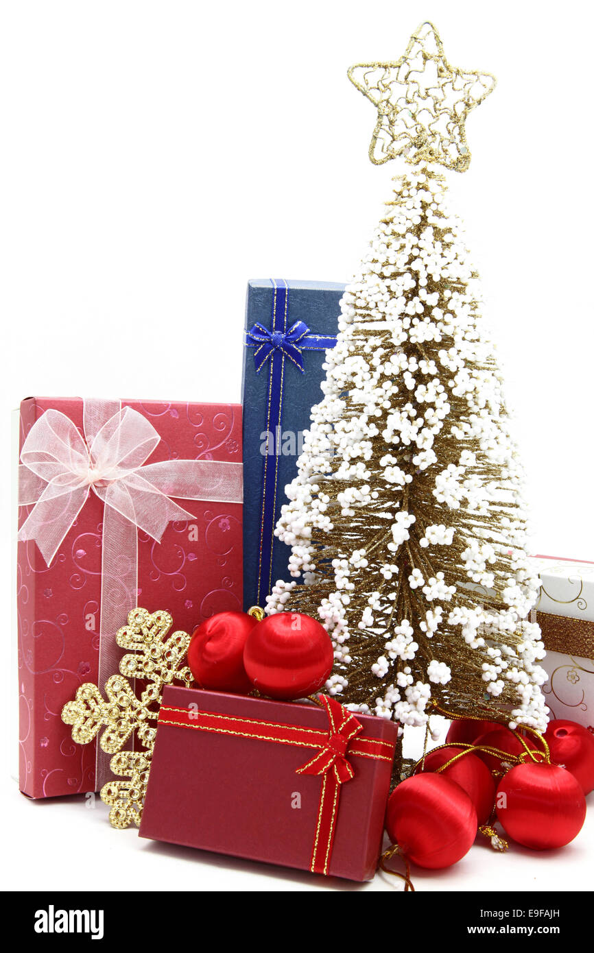 set of gift boxes Stock Photo - Alamy