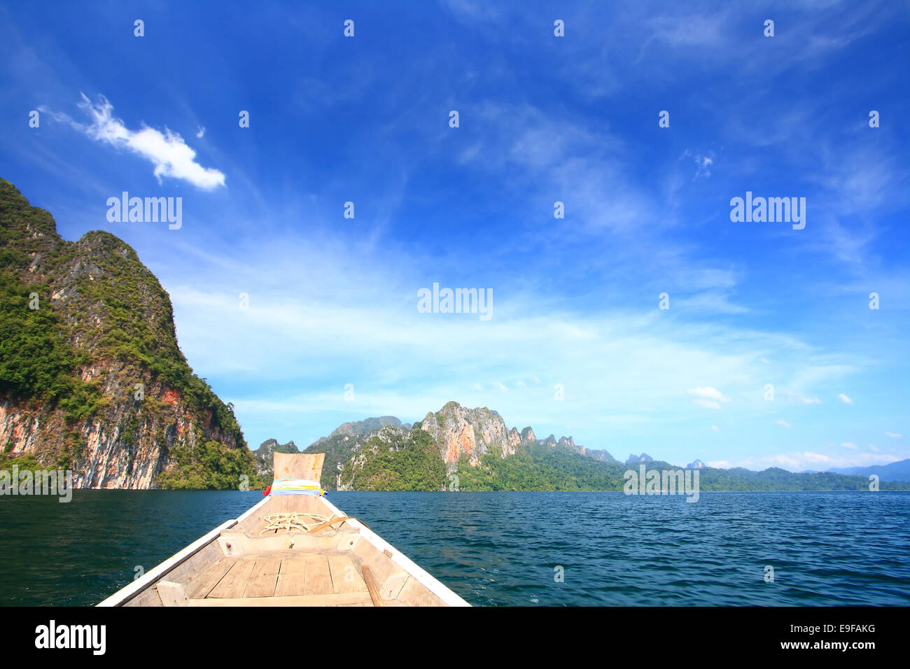 Tropical lake Thailand Stock Photo - Alamy