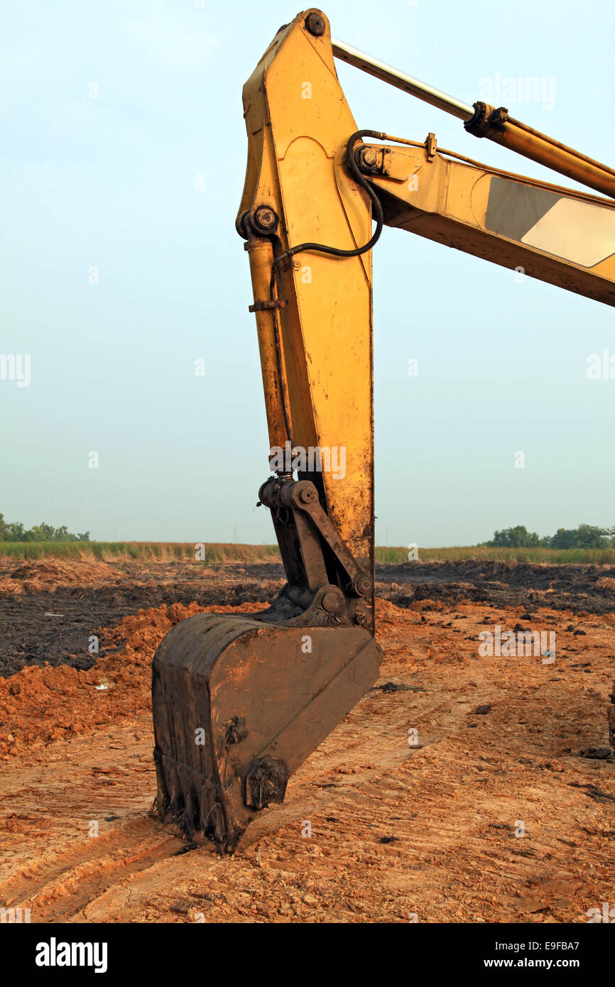 Backhoe excavator hi-res stock photography and images - Alamy