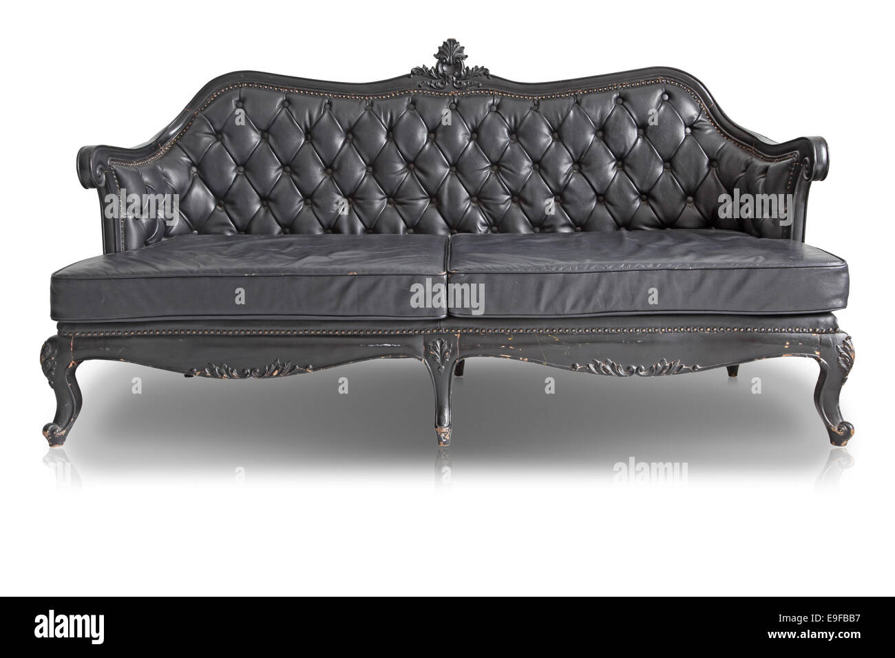 Wood sofa Cut Out Stock Images & Pictures - Alamy