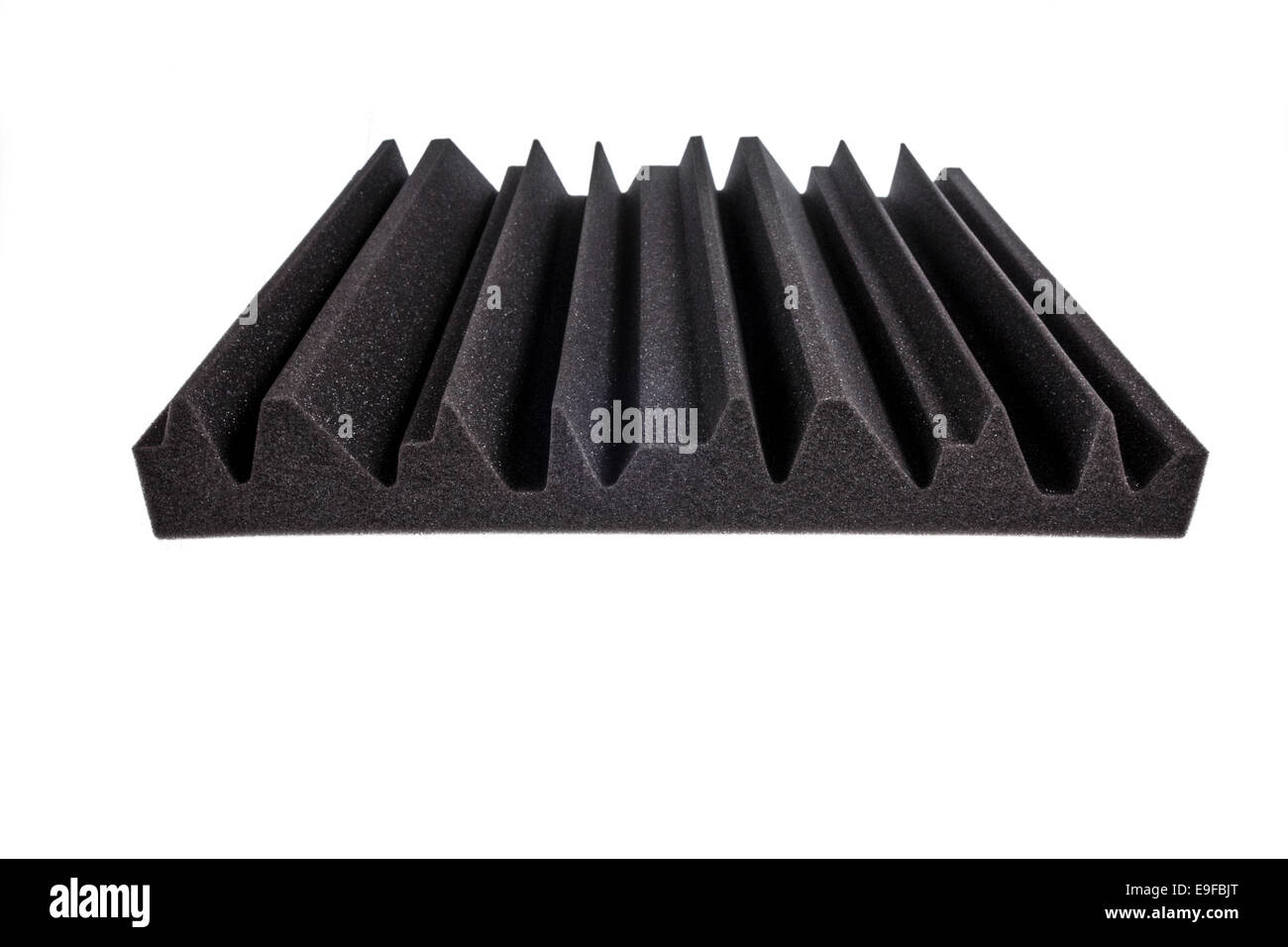 piece of microfiber foam insulation for noise in music studio or ...