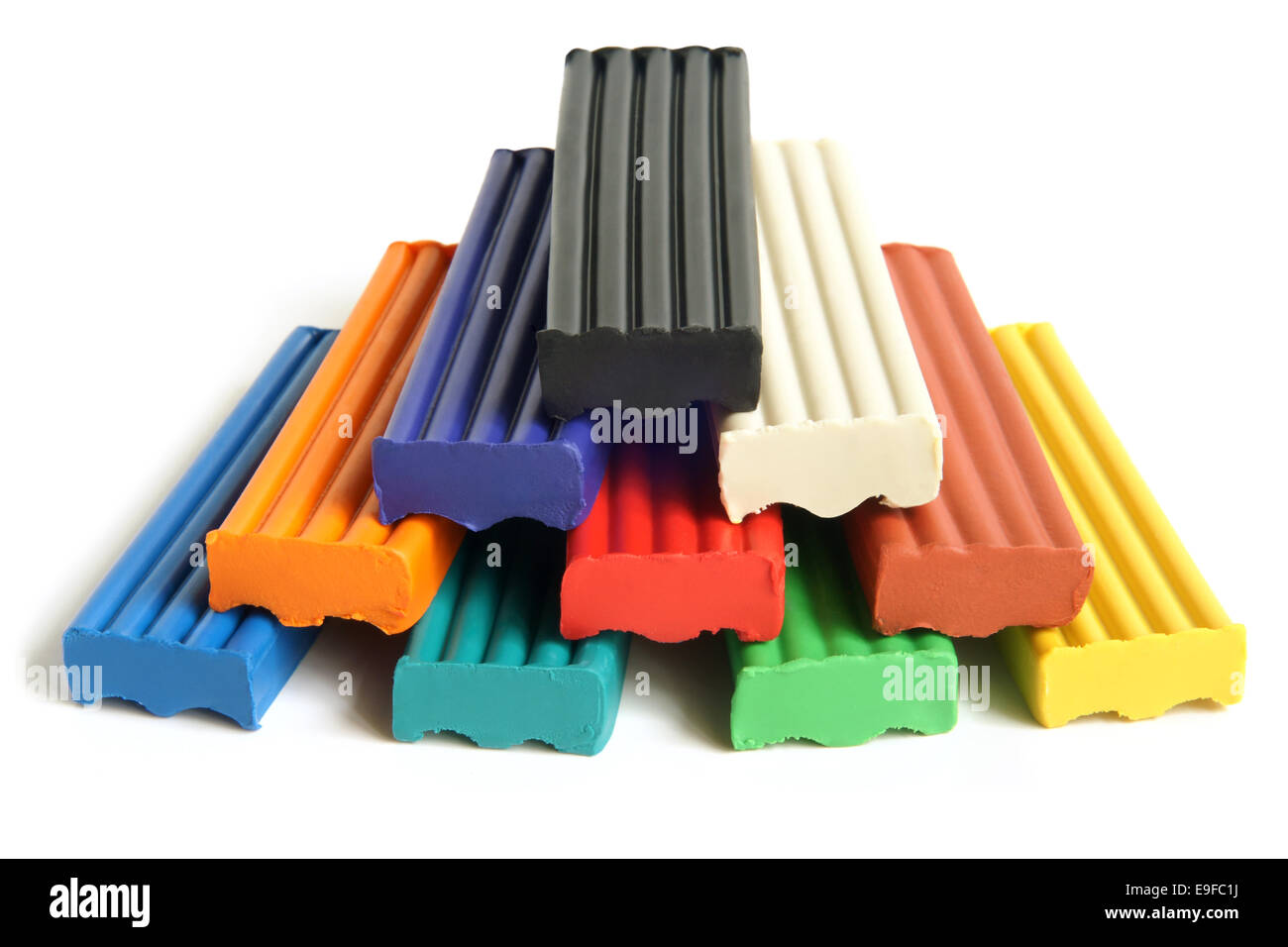 Plasticine modeling childrens creativity hi-res stock photography and ...