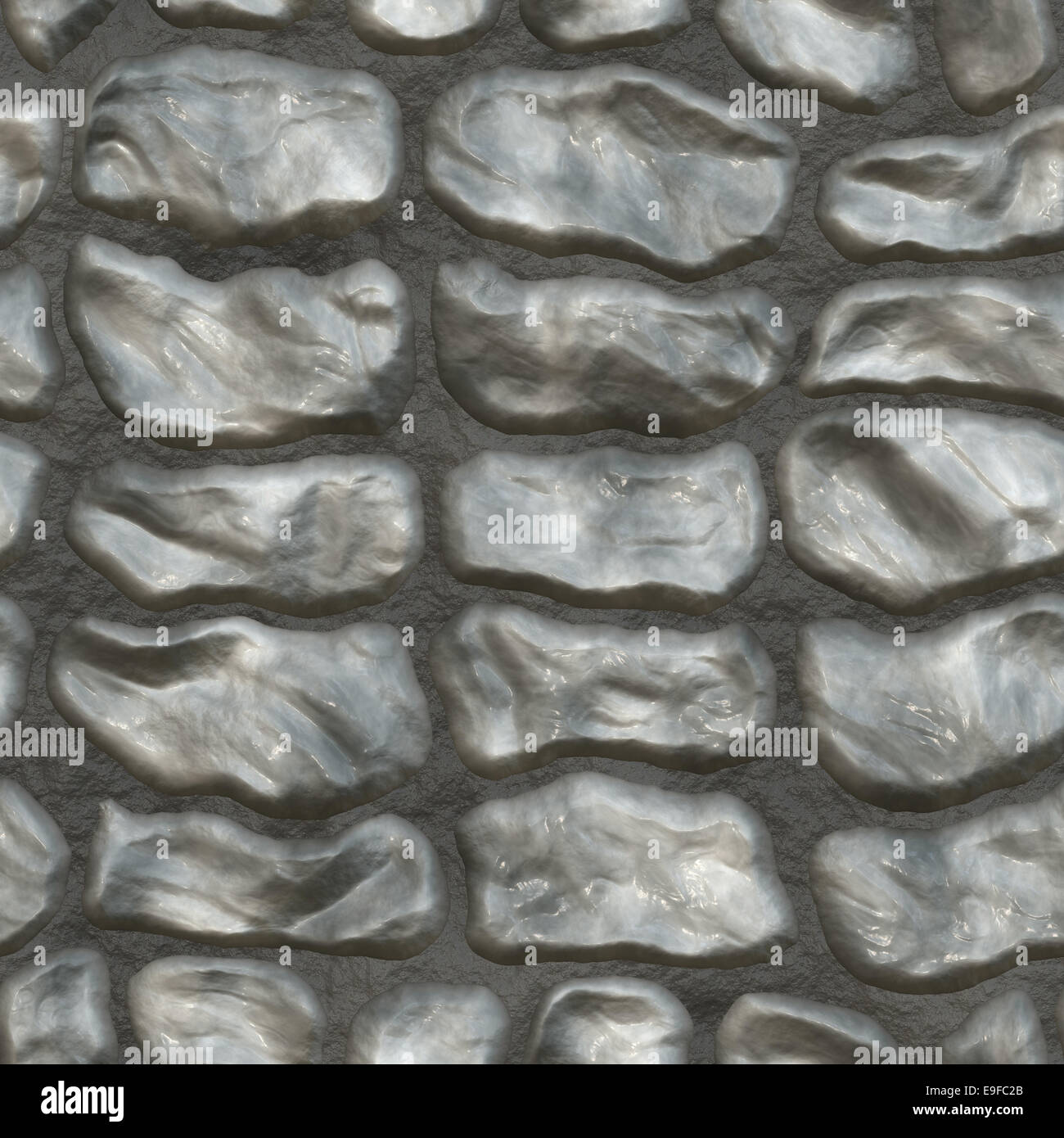 Stones in mortar seamless background Stock Photo - Alamy