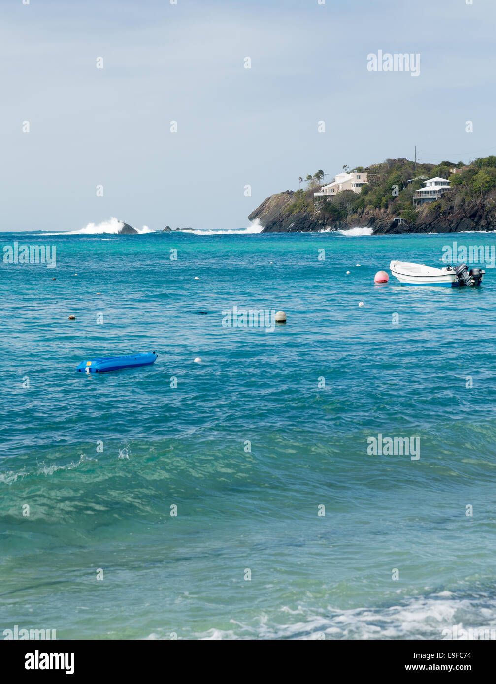 Hull Bay Beach scene St Thomas USVI Stock Photo - Alamy