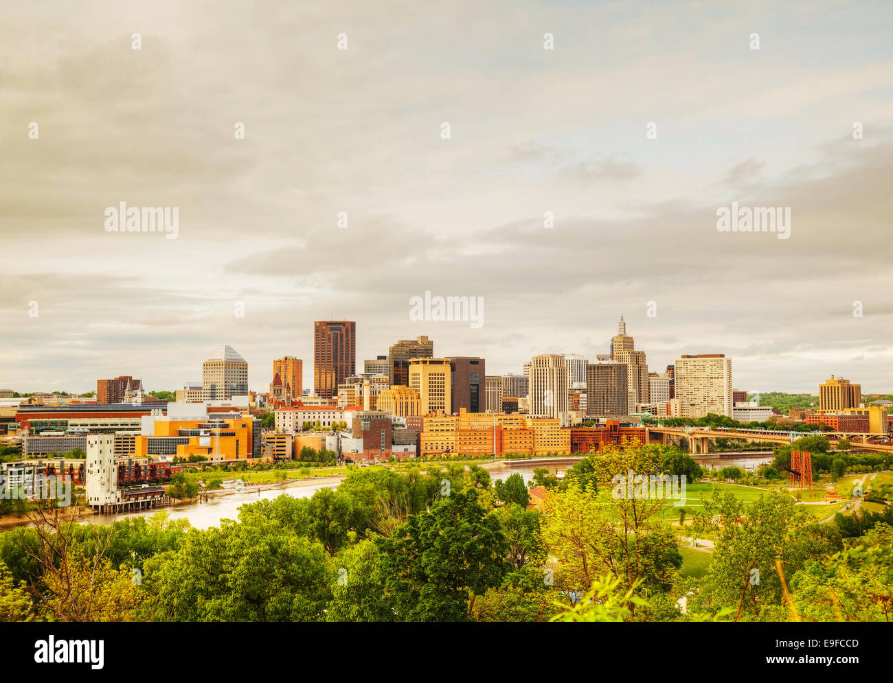 Downtown St. Paul, MN Stock Photo - Alamy