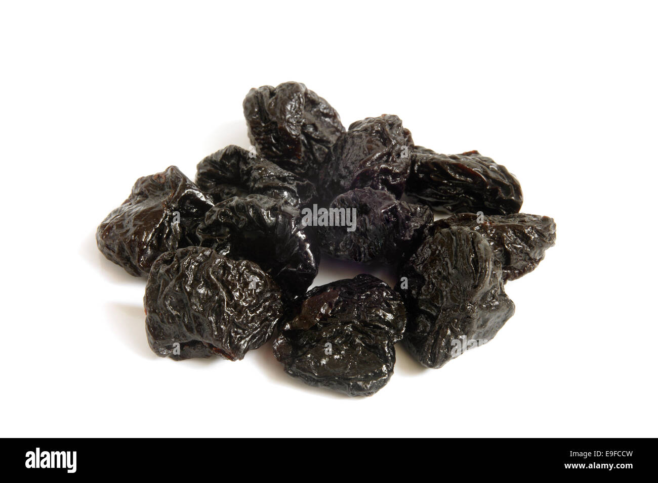 Close up fresh prune Cut Out Stock Images & Pictures - Alamy