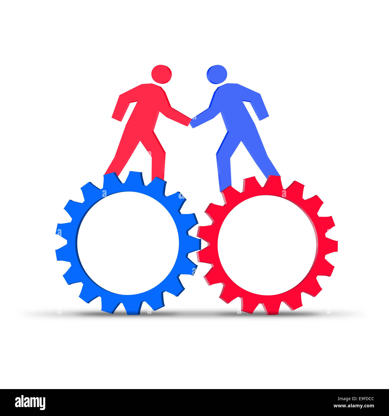 teamwork and synergy Stock Photo - Alamy