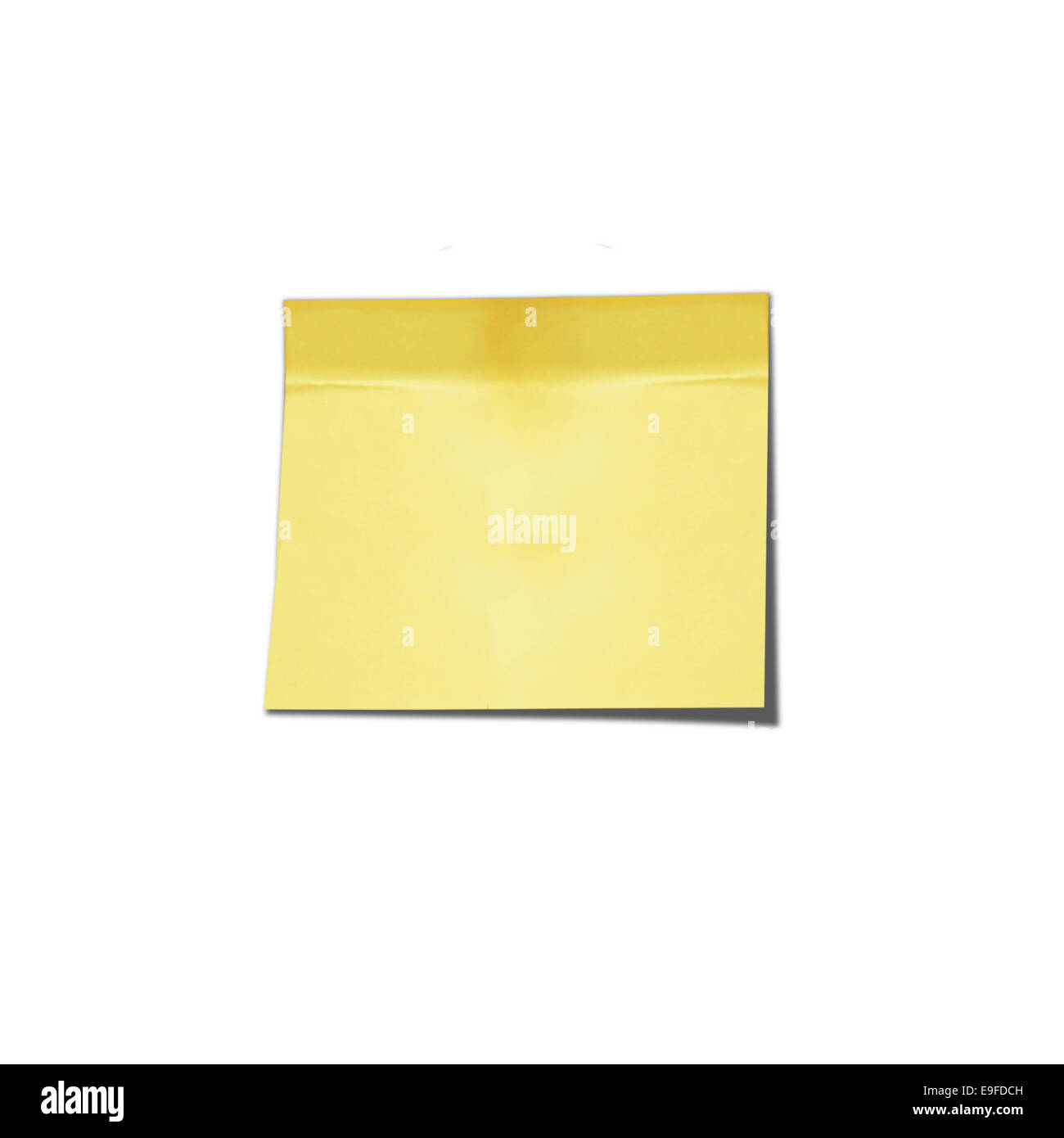 Blank note isolated Stock Photo - Alamy