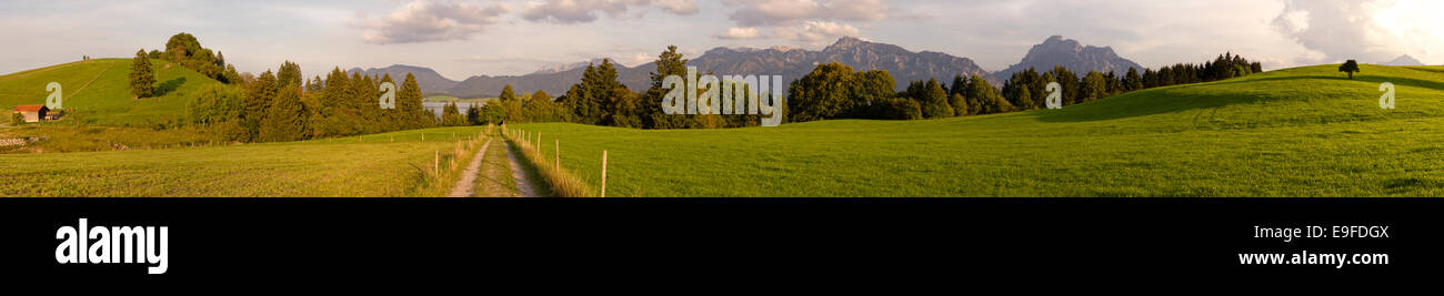 View bavarian alpine foothills hi-res stock photography and images - Alamy