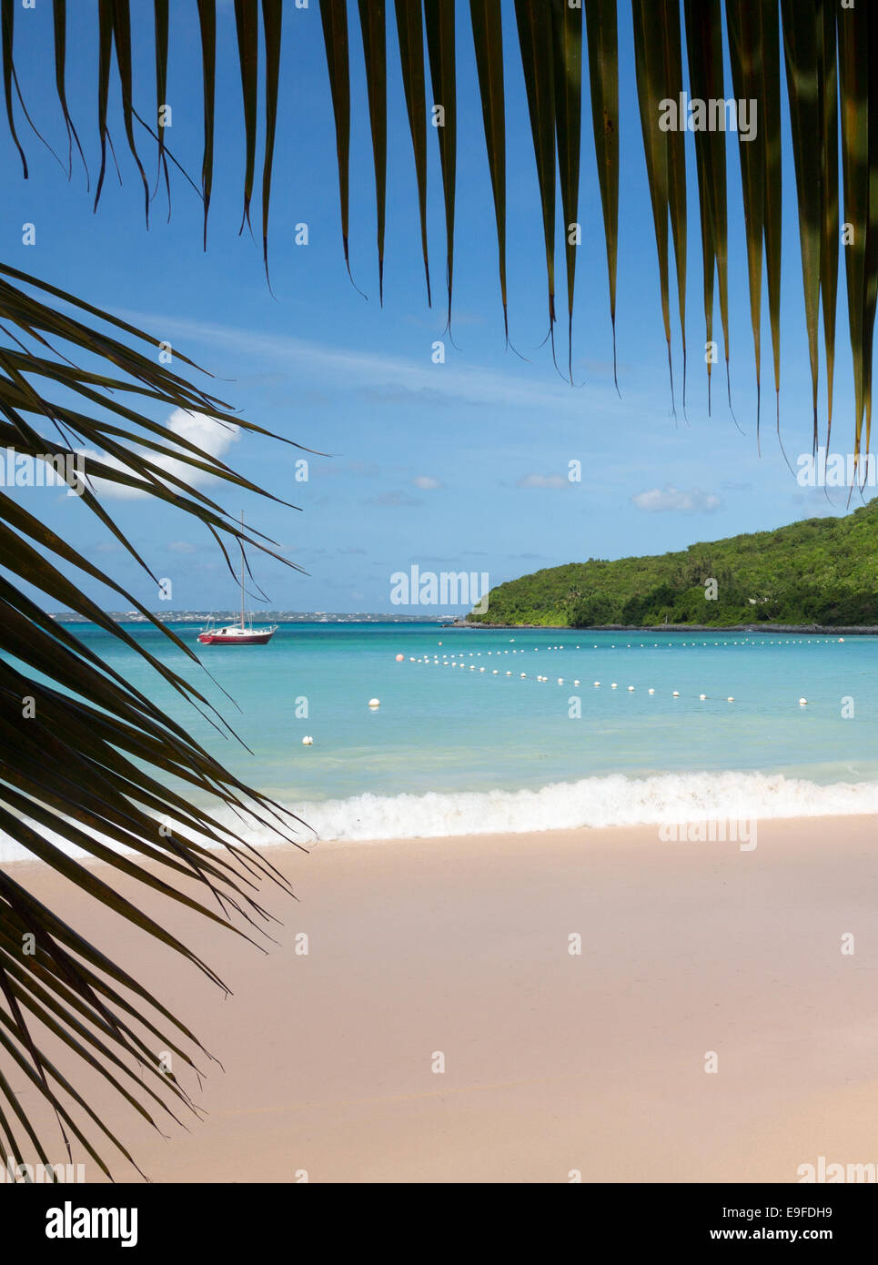 Glorious beach at Anse Marcel on St Martin Stock Photo - Alamy