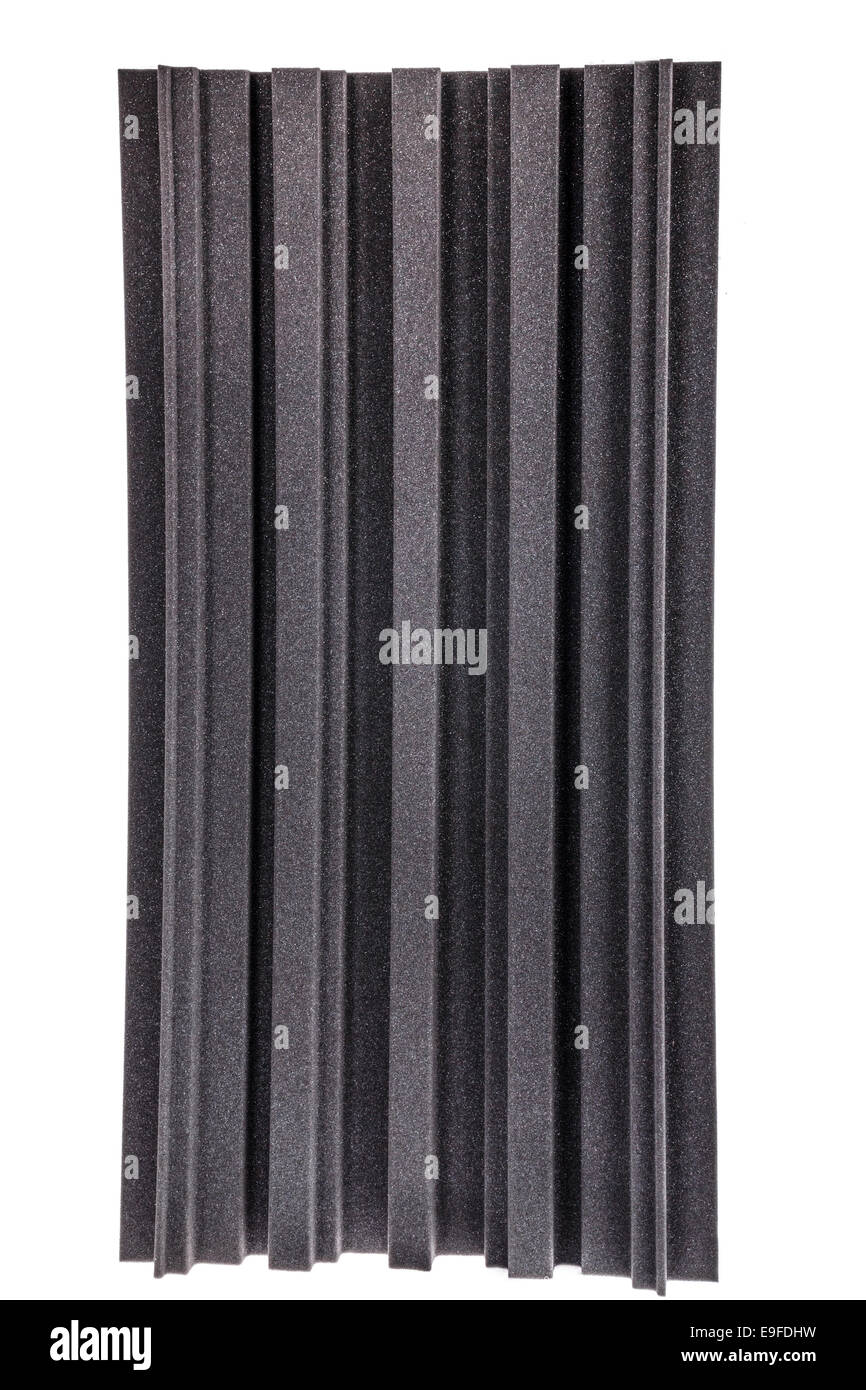 microfiber foam insulation for noise in music studio or acoustic halls ...