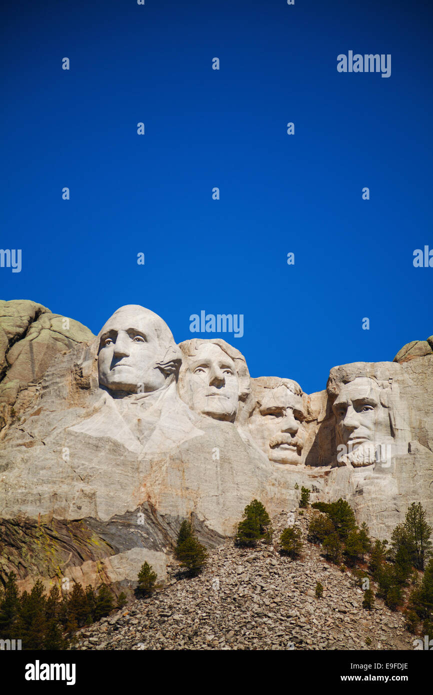 Mount Rushmore monument in South Dakota Stock Photo - Alamy