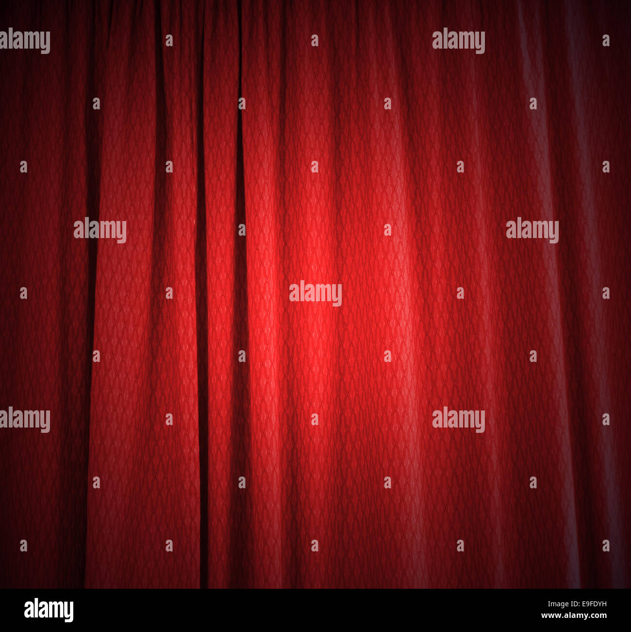 Red Theater Curtain Stock Photo - Alamy