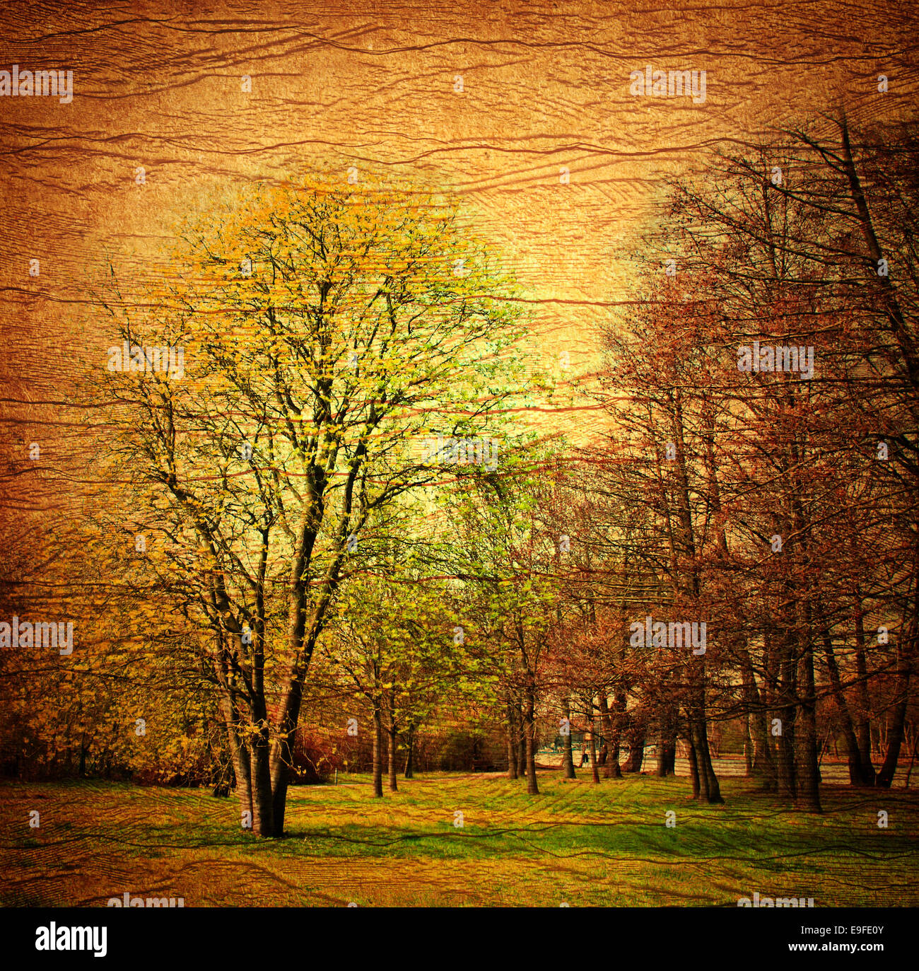 Vintage landscape hi-res stock photography and images - Alamy