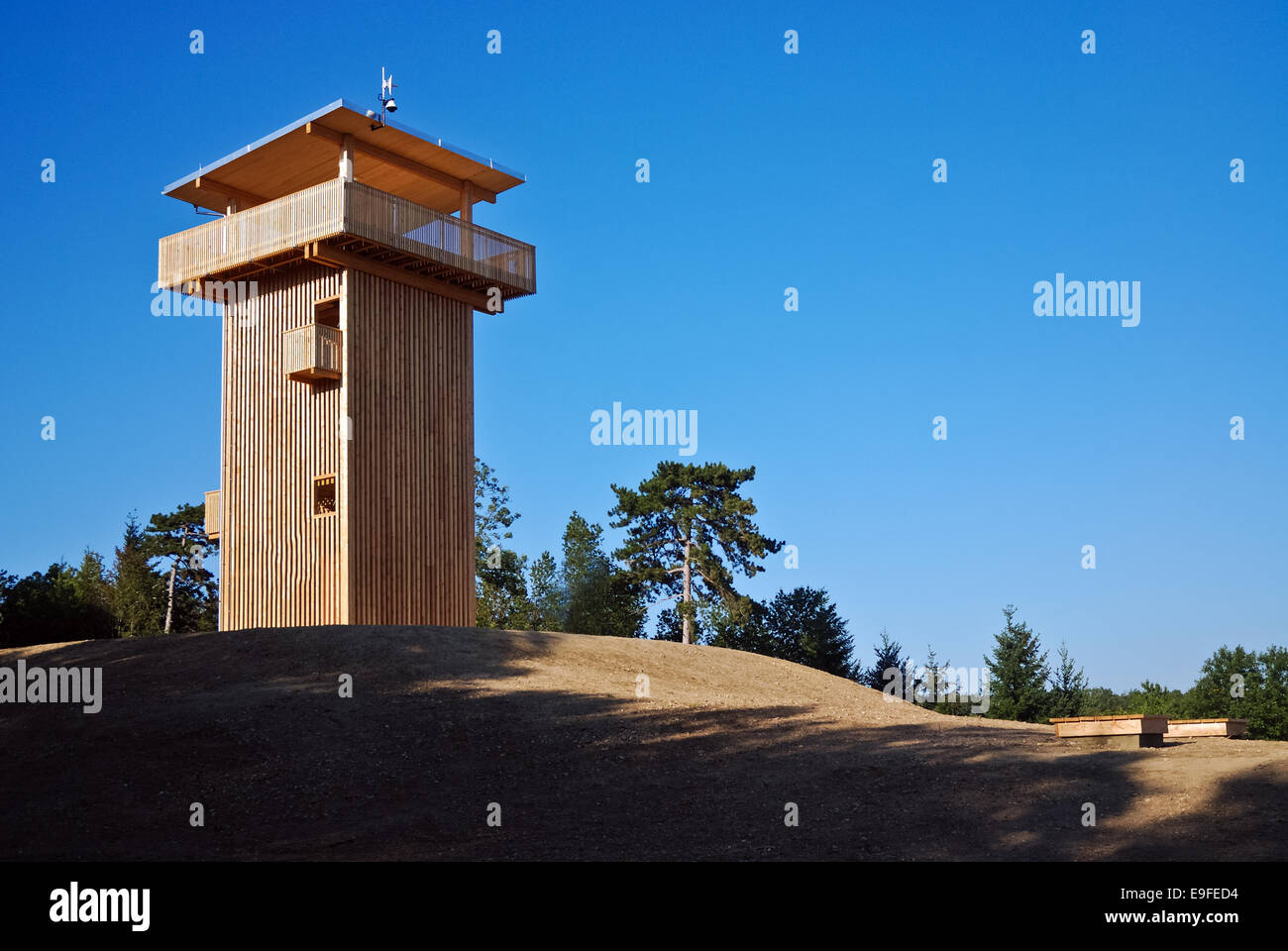 Watchtower stairs hi-res stock photography and images - Alamy