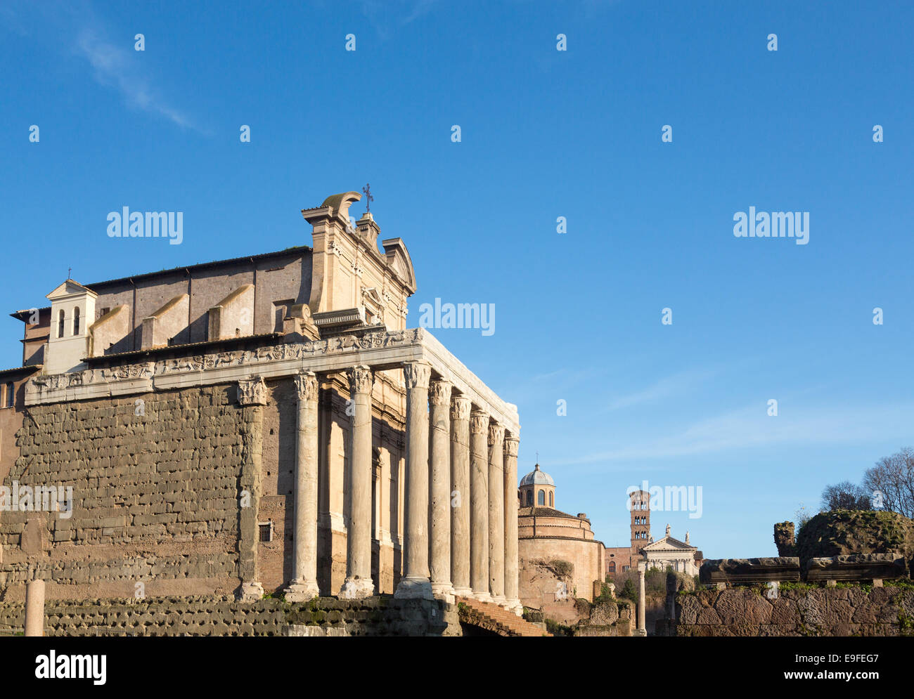 View of details of Ancient Rome Stock Photo - Alamy