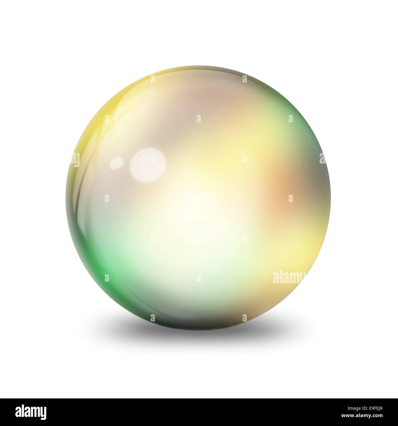 Transparent sphere view Cut Out Stock Images & Pictures - Alamy