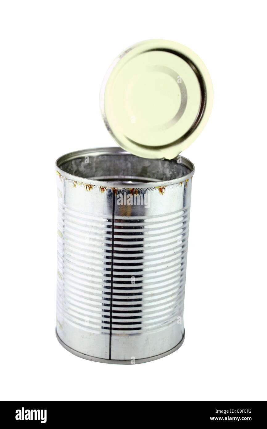 Tin can open pull tab Cut Out Stock Images & Pictures - Alamy