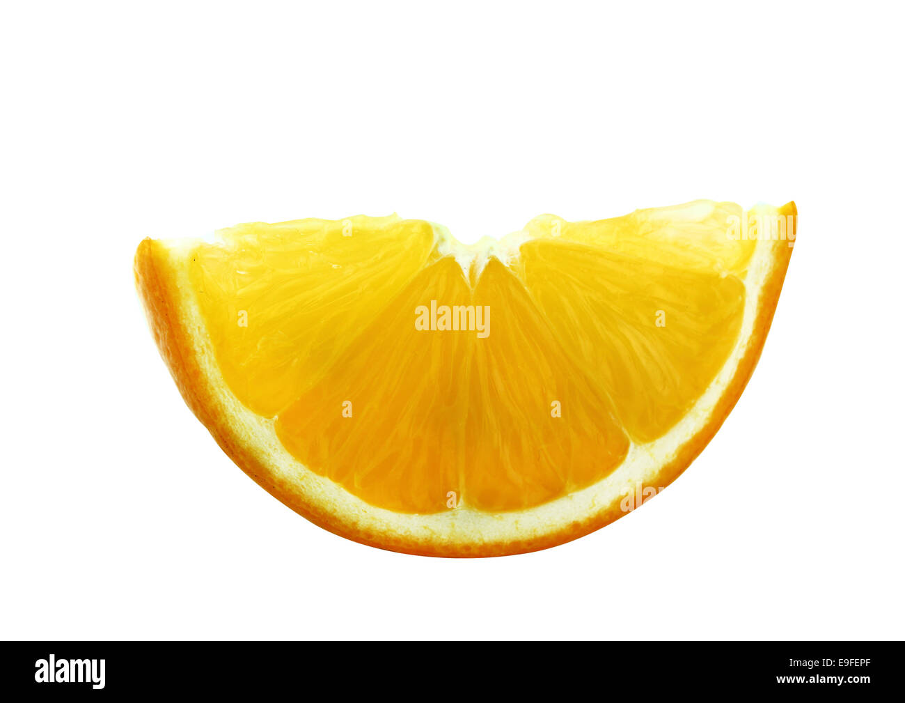 Closeup orange slices Cut Out Stock Images & Pictures - Alamy