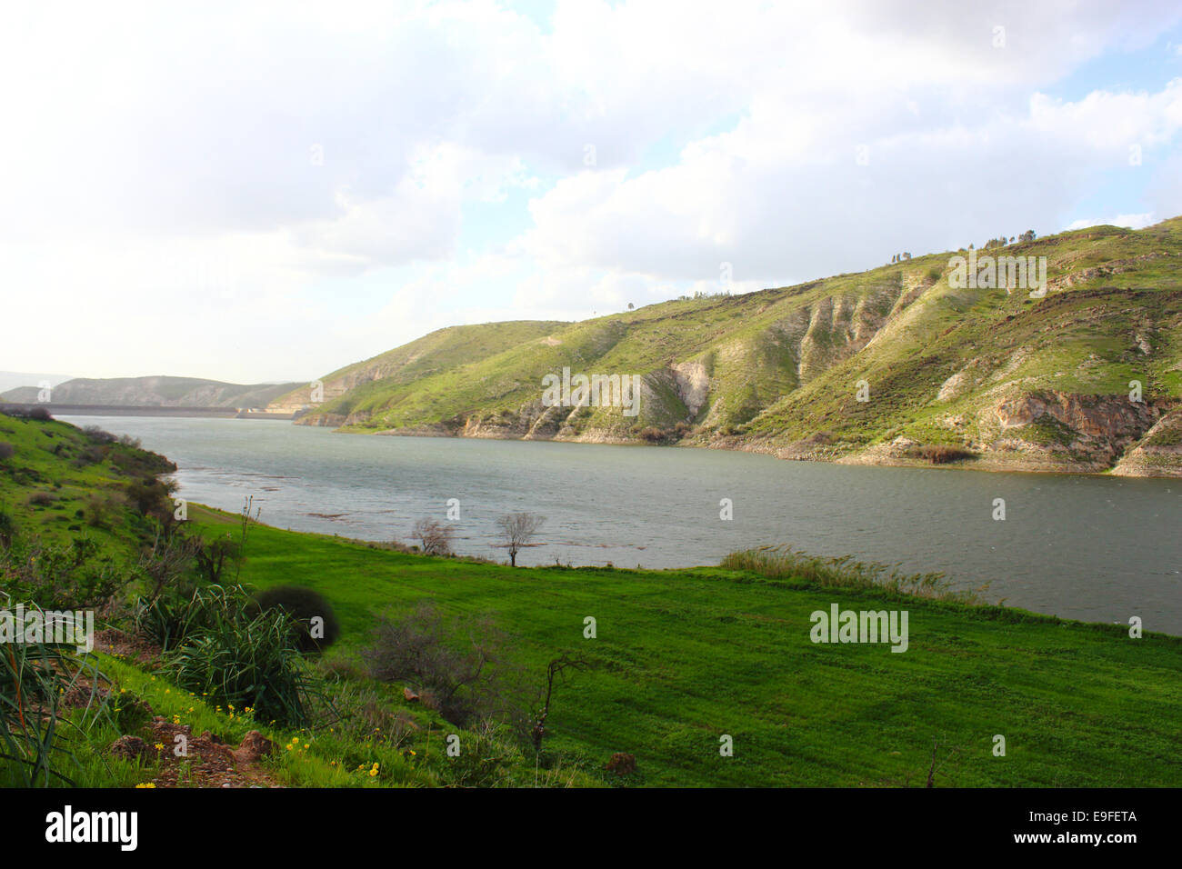 Arab Valley Dam Stock Photo - Alamy