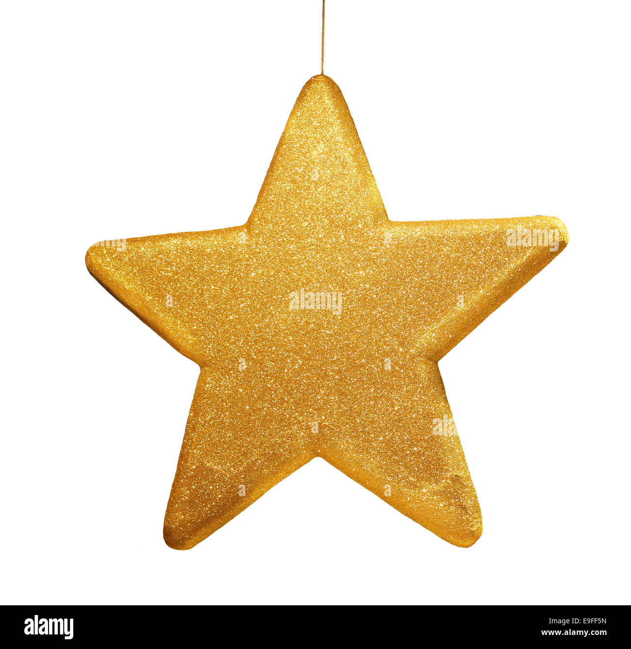 Golden star decorative Cut Out Stock Images & Pictures - Alamy