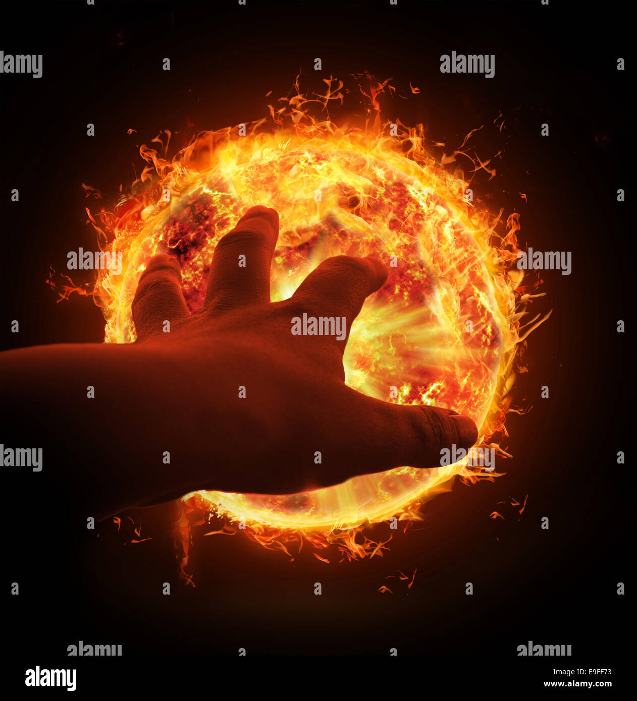 hand take the sun Stock Photo - Alamy