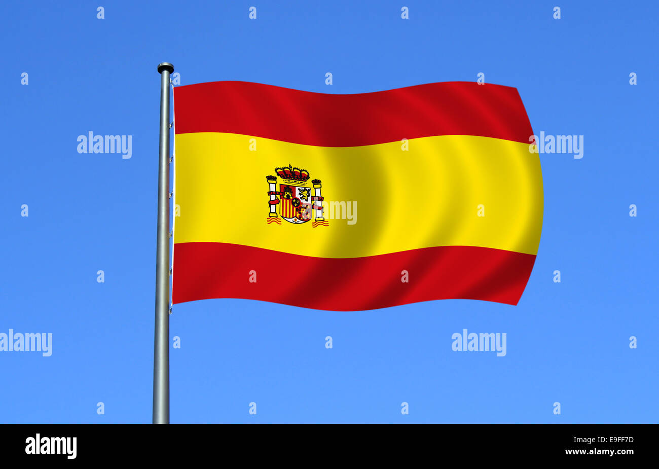 Castilian flag hi-res stock photography and images - Alamy