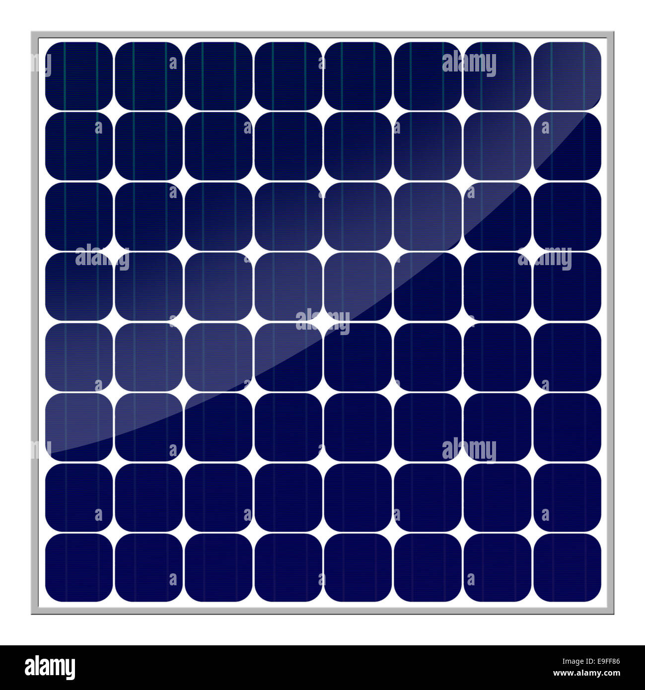 Photovoltaic panels clean ecological electric Cut Out Stock Images ...
