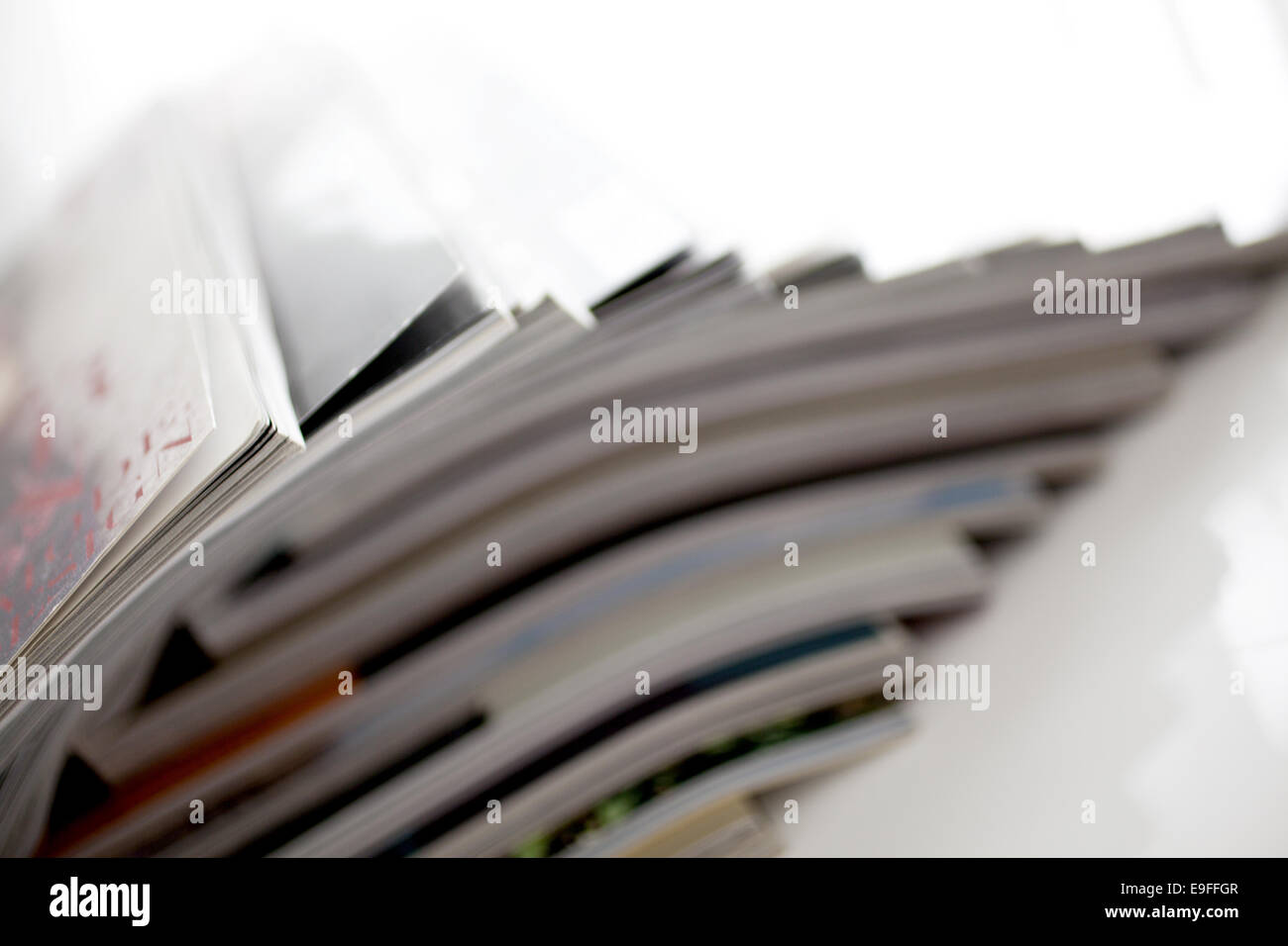 stack of magazines Stock Photo - Alamy