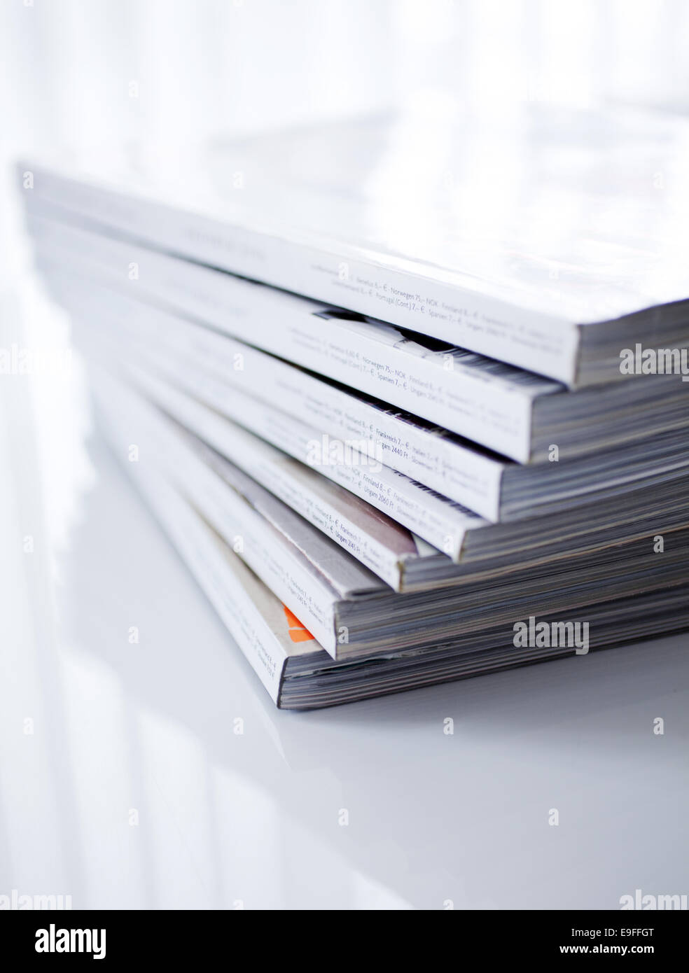 stack of magazines Stock Photo - Alamy