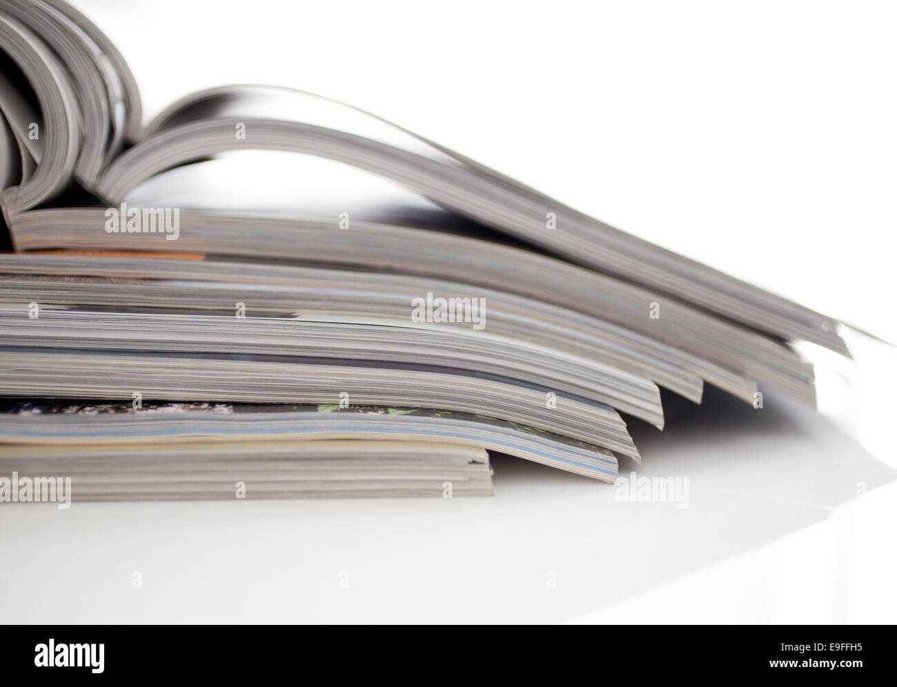 stack of magazines Stock Photo - Alamy