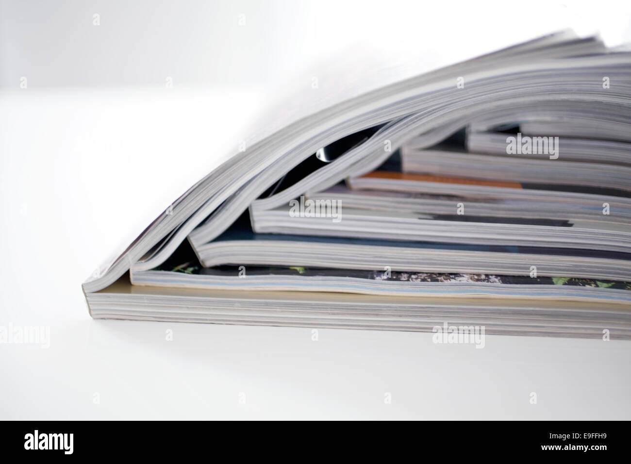 stack of magazines Stock Photo - Alamy