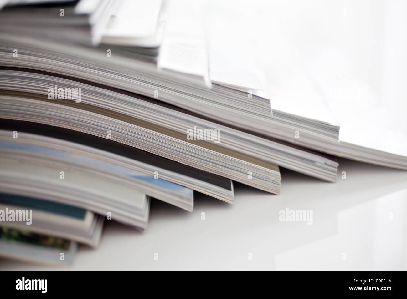 stack of magazines Stock Photo - Alamy