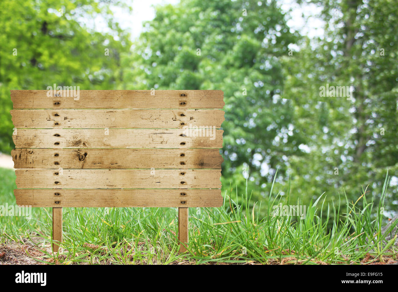 An empty sign board Stock Photo - Alamy