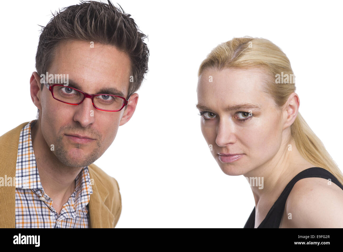 Angry man woman couple hi-res stock photography and images - Alamy
