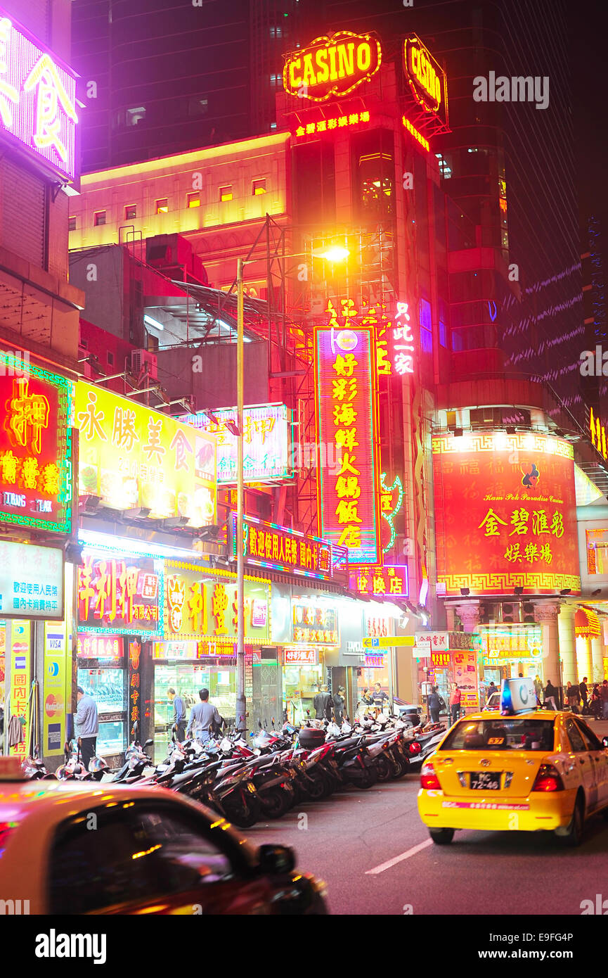 Macao street hi-res stock photography and images - Alamy