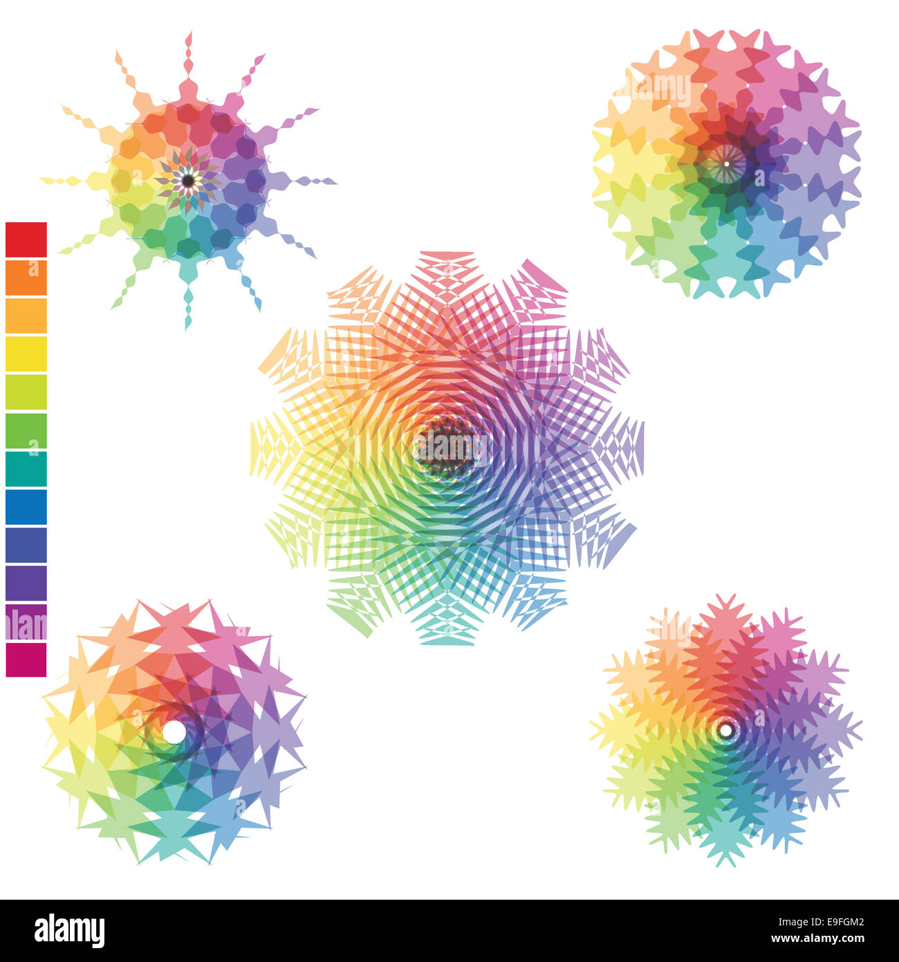 color scale 04 Stock Photo - Alamy