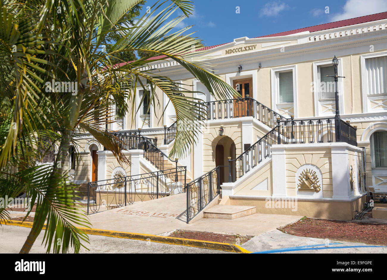 Legislature of US Virgin Islands Stock Photo - Alamy