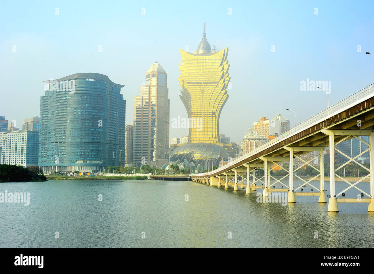 Macau city center panorama hi-res stock photography and images - Alamy