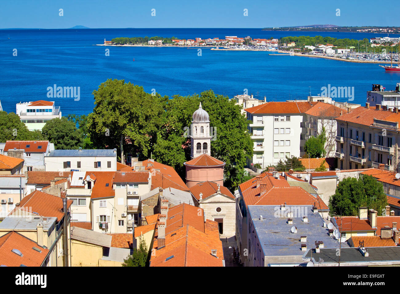 Zadar aerial hi-res stock photography and images - Alamy