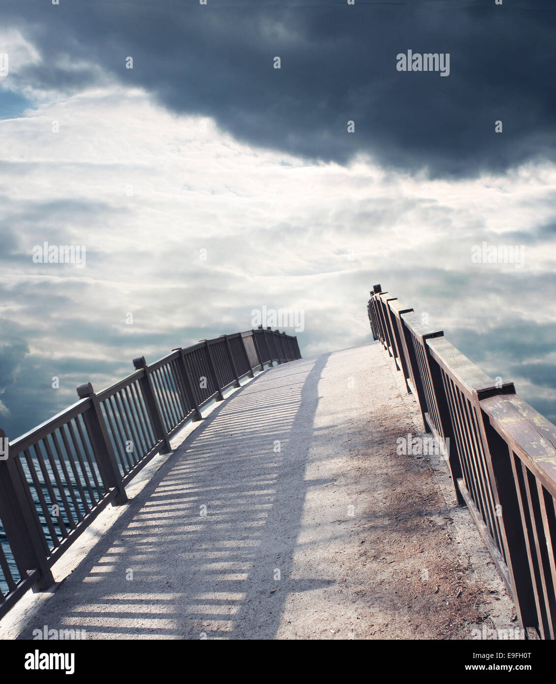 bridge to the sky Stock Photo - Alamy