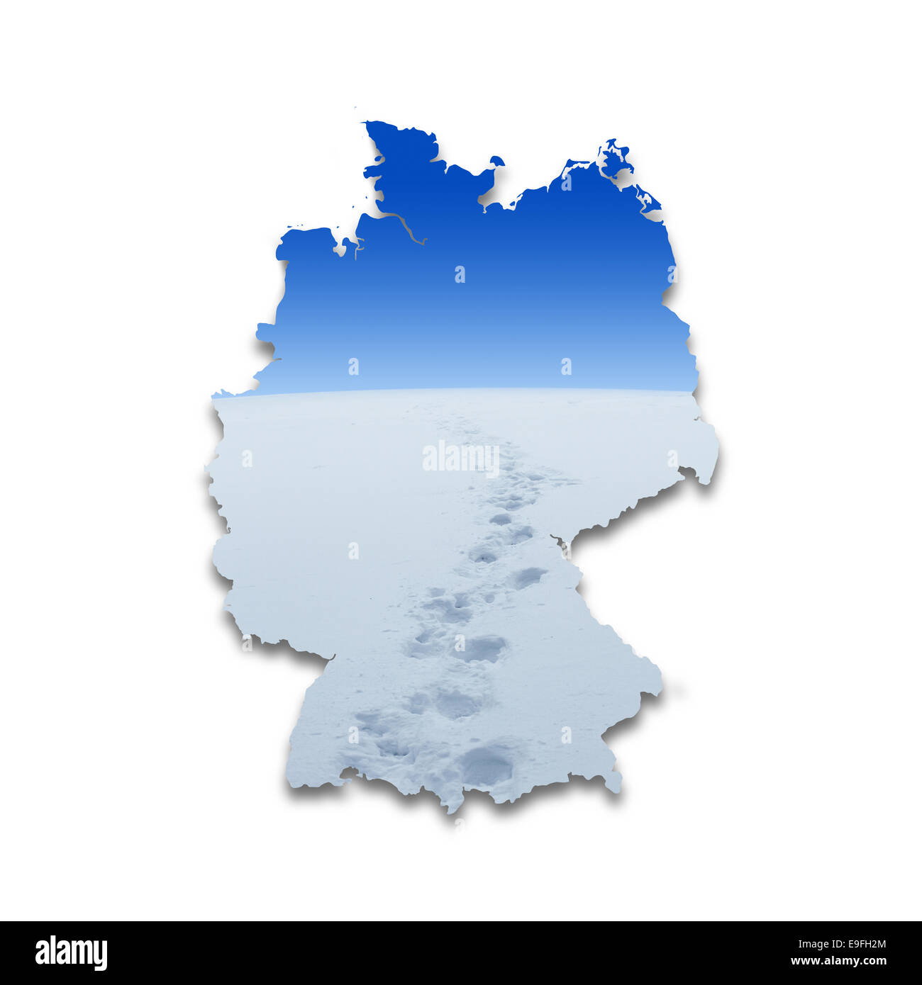 Landkarte deutschland hi-res stock photography and images - Alamy
