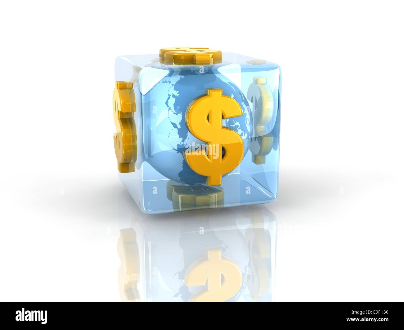 Sphere within a sphere Cut Out Stock Images & Pictures - Alamy