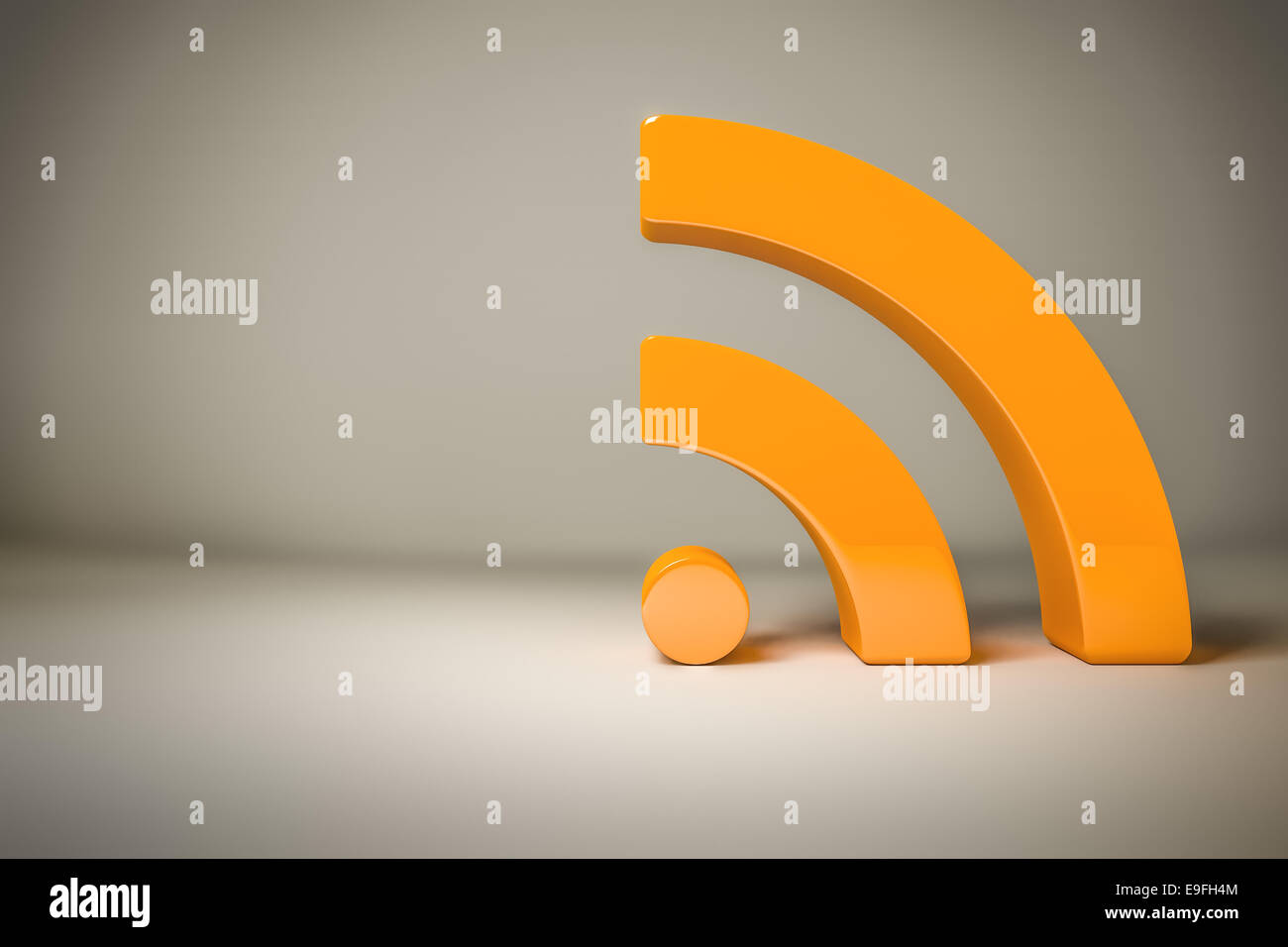 rss sign background Stock Photo - Alamy