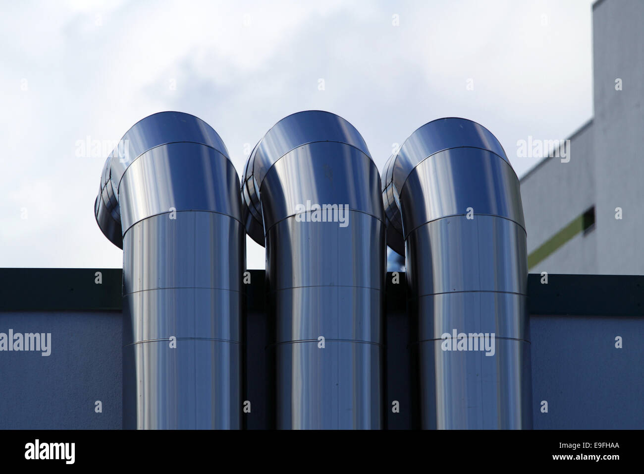 Pipes of ventilation Stock Photo - Alamy